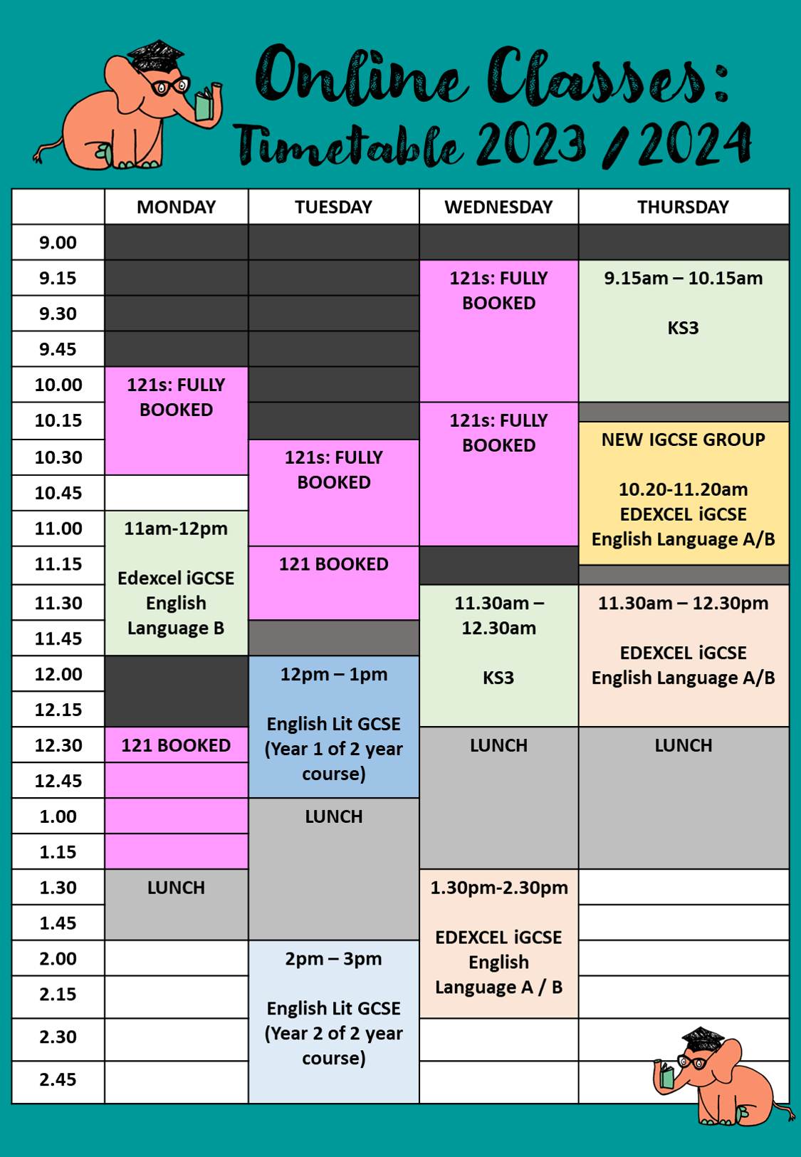 Live, online English classes for Home Educated children – English ...